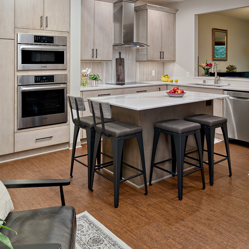Townhouse Kitchen Transformation - Showplace Design Center