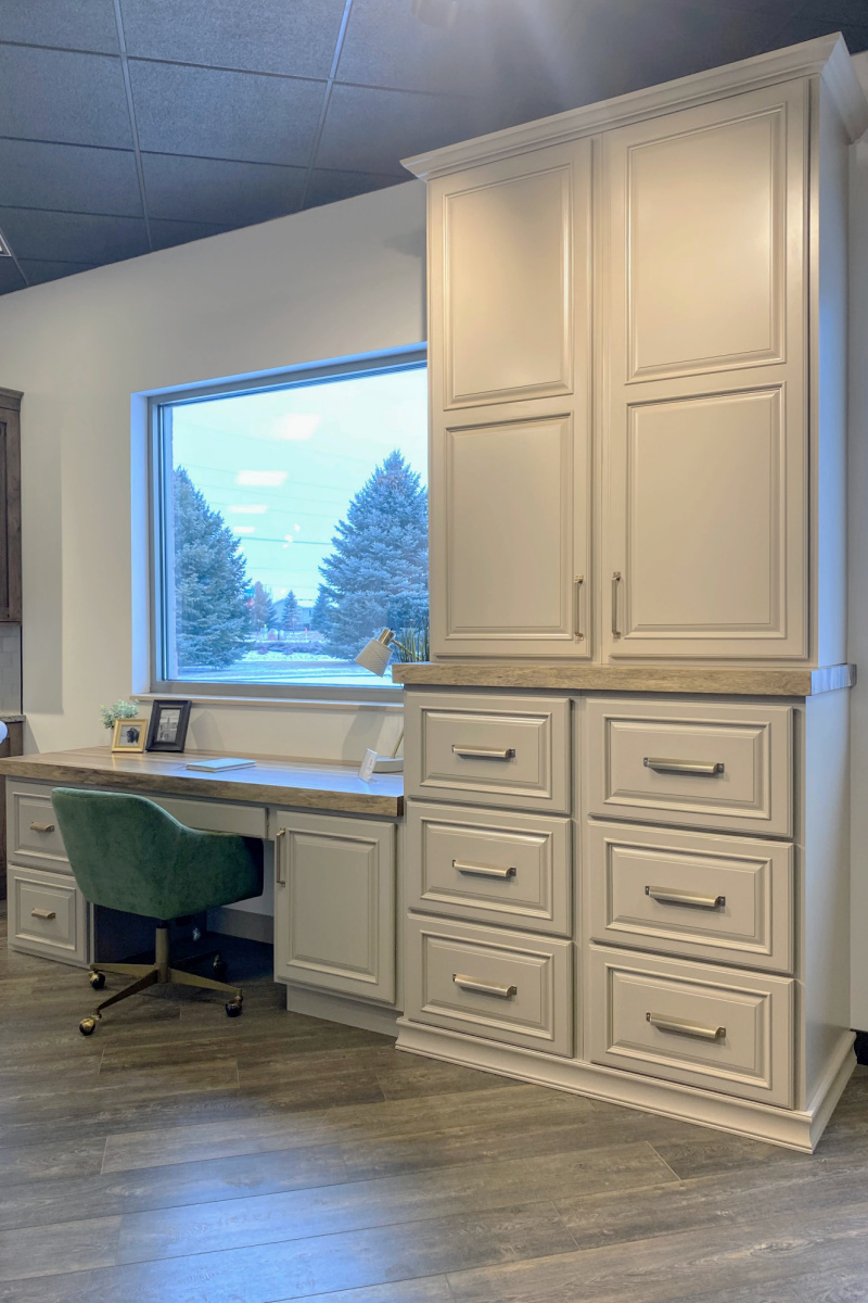 Hamilton Sandstone Desk Showroom Display - Showplace Design Center