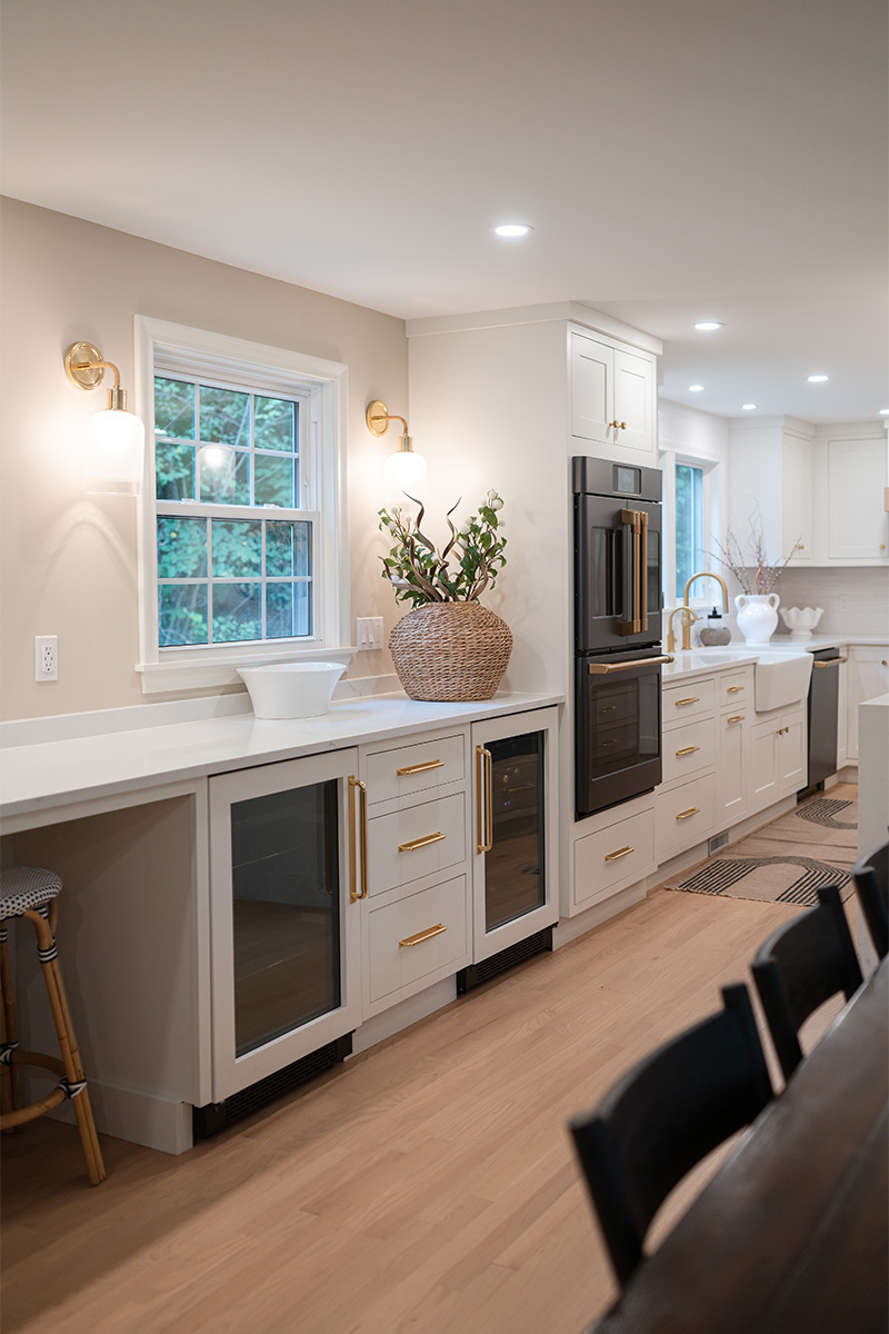 New England Transitional with Beachy Island - Showplace Design Center